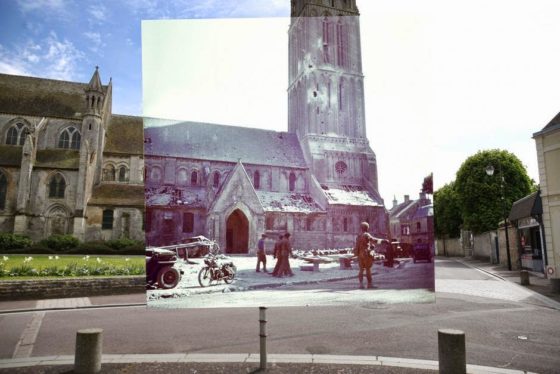 50+ Fascinating Then And Now Photos Of Different Cities During WWII And Now