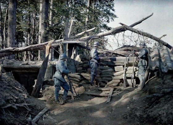 50+ Rare Color Photos Of French Soldiers During World War I