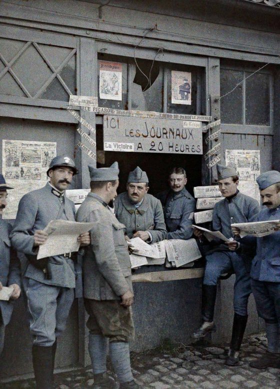 50+ Rare Color Photos Of French Soldiers During World War I