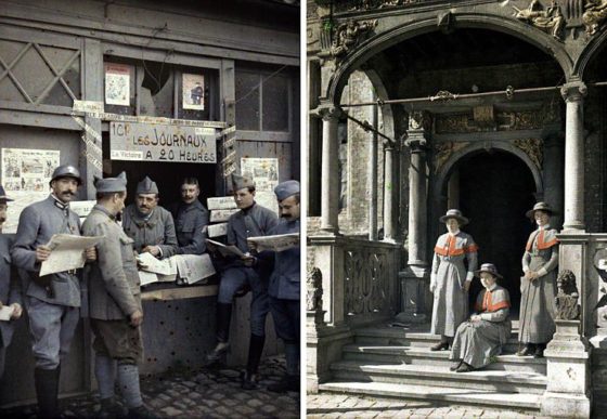 50+ Rare Color Photos Of French Soldiers During World War I