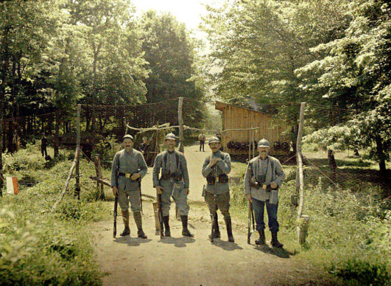 50+ Rare Color Photos Of French Soldiers During World War I