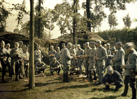 50+ Rare Color Photos Of French Soldiers During World War I