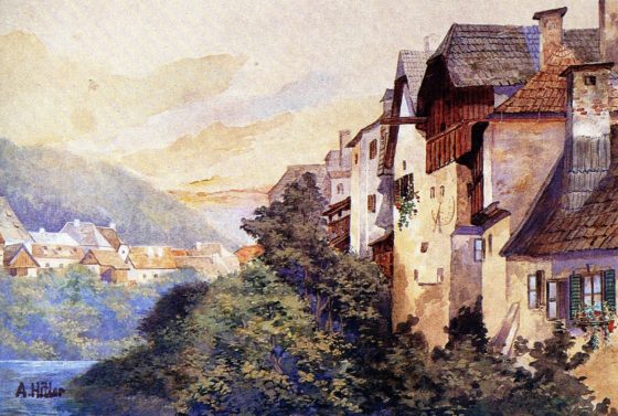 Adolf Hitler Paintings: 50+ Amazing Artworks Painted by The Notorious ...