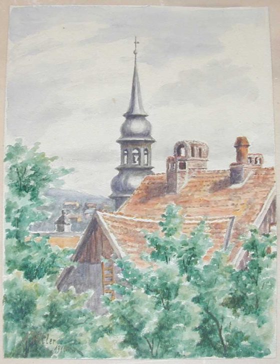 Adolf Hitler Paintings: 50+ Amazing Artworks Painted by The Notorious ...