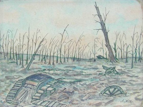 Adolf Hitler Paintings: 50+ Amazing Artworks Painted by The Notorious ...