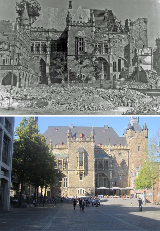 Before And After Pictures Showing How Europe Has Changed Over Time