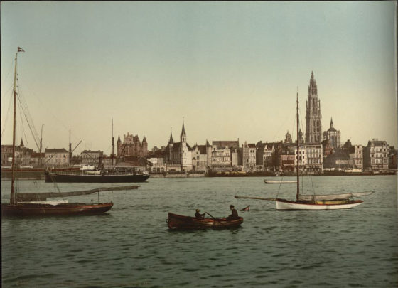 50+ Fascinating Photos Capture 1890s Belgium In Vivid Color