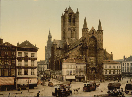 50+ Fascinating Photos Capture 1890s Belgium In Vivid Color