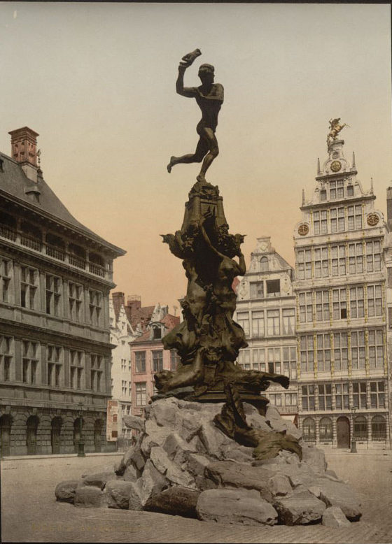 50+ Fascinating Photos Capture 1890s Belgium In Vivid Color
