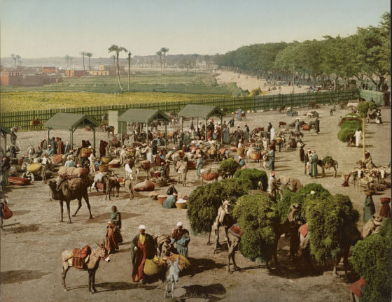 1890s Cairo: Dazzling Color Photos Documenting Streets, Architecture ...