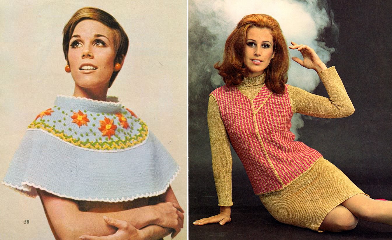 Lost Knitwear Fashion: These Beautiful Knitted Garments Were All The ...