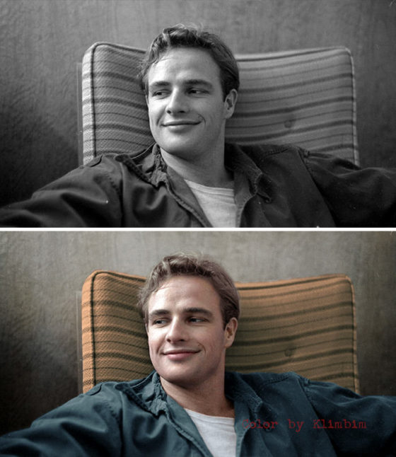 Stunning Colorized Photos Of Classical Hollywood Stars That Bring The ...