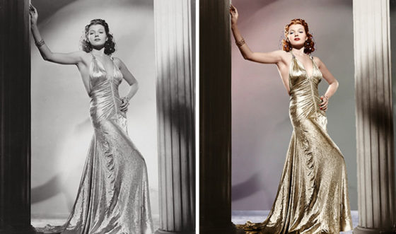 Stunning Colorized Photos Of Classical Hollywood Stars That Bring The ...