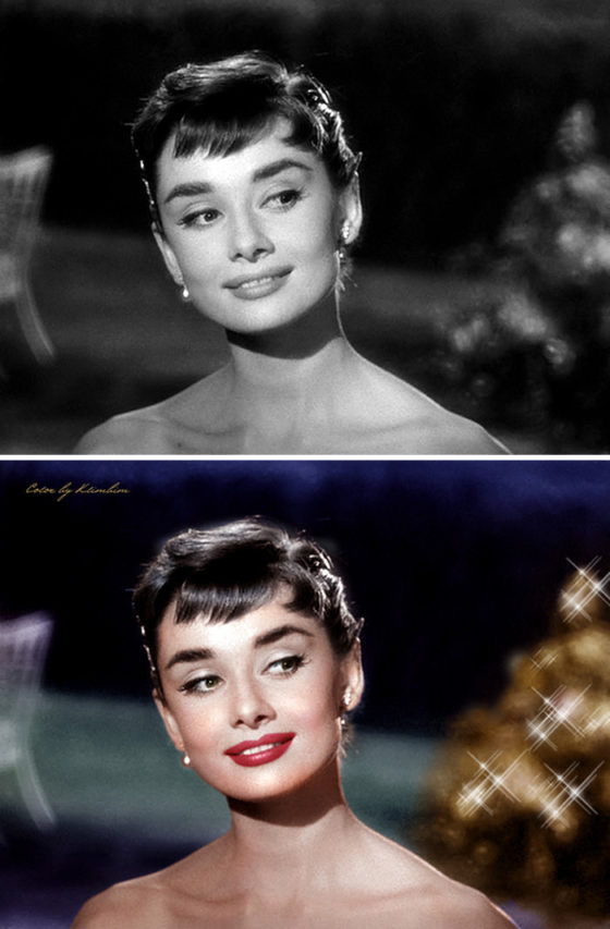 Stunning Colorized Photos Of Classical Hollywood Stars That Bring The ...