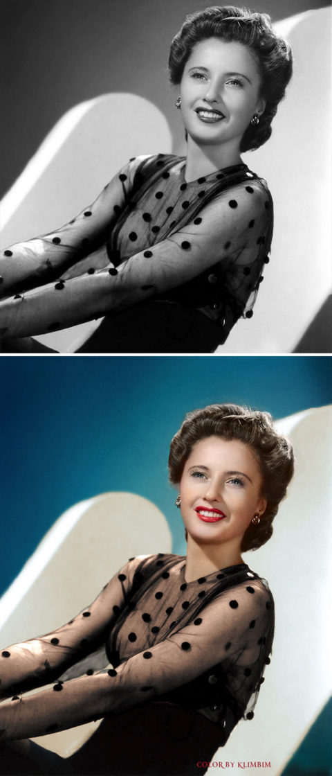 Stunning Colorized Photos Of Classical Hollywood Stars That Bring The ...