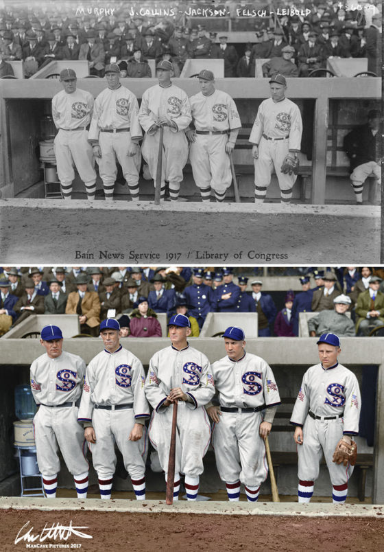 Stunning Century-Old Colorized Photos Of Baseball Players From Major ...