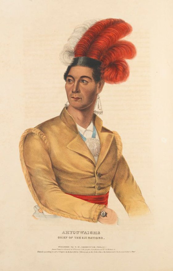 Historic Portraits of Chiefs of Native Indian Tribes of North America ...