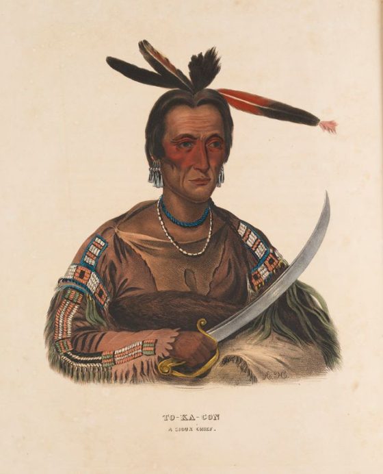 Historic Portraits of Chiefs of Native Indian Tribes of North America ...
