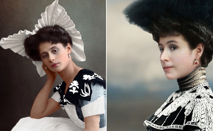 Stunning Colorized Photos of Russian Beauties from the Early 20th ...