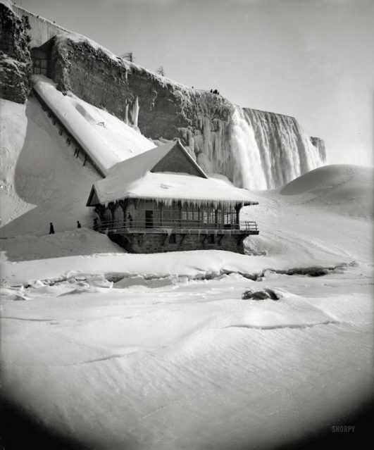 Rare Historical Photos Show How Niagara Falls Looked like from the ...