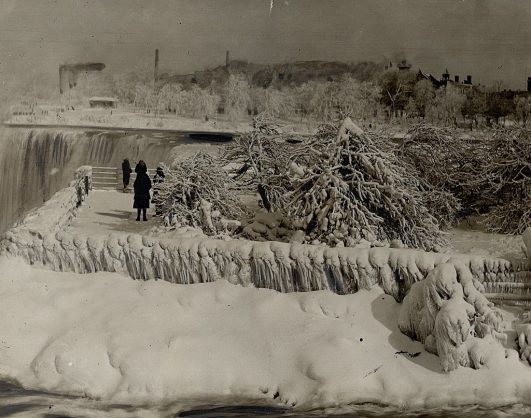 Rare Historical Photos Show How Niagara Falls Looked like from the ...