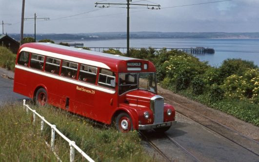 Fascinating Photos Show the Buses of Isle of Man in the early 1970s