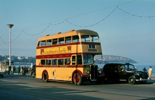 Fascinating Photos Show the Buses of Isle of Man in the early 1970s