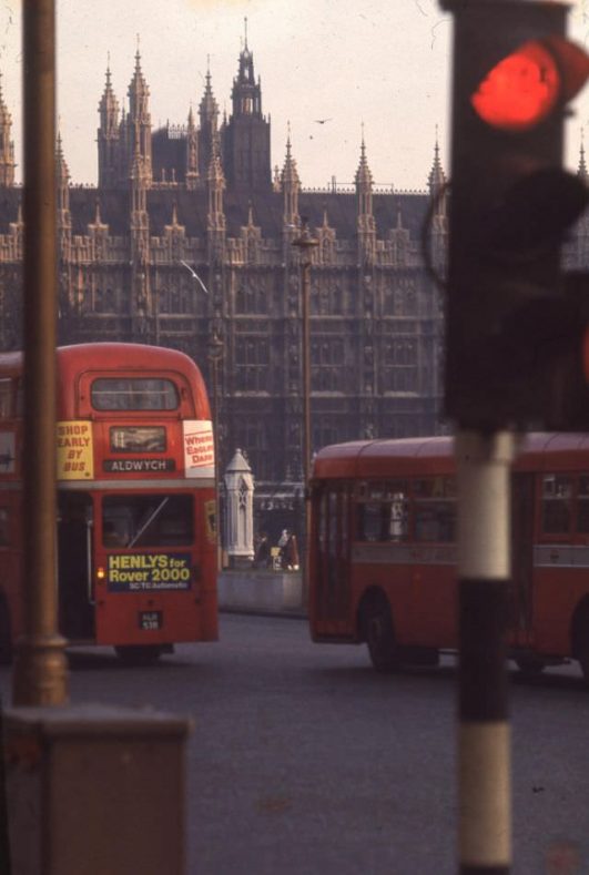 Stunning Vintage Photos of London Streets in 1969 in Vivid Colors