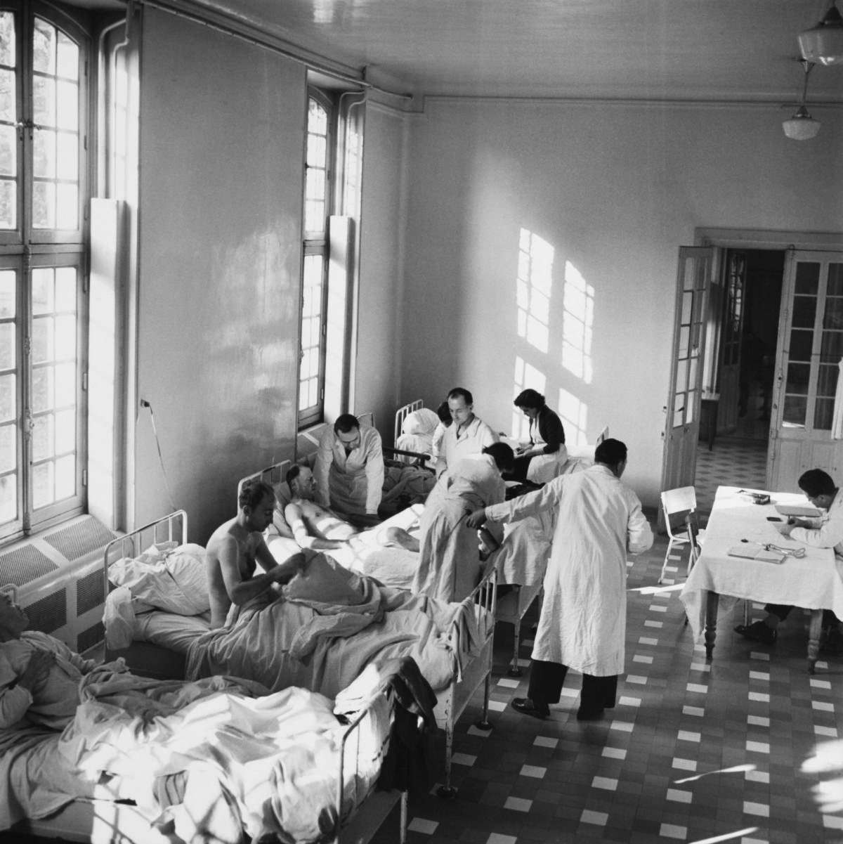 French Psychiatric Hospitals 1950s Historical Photos That Depict The