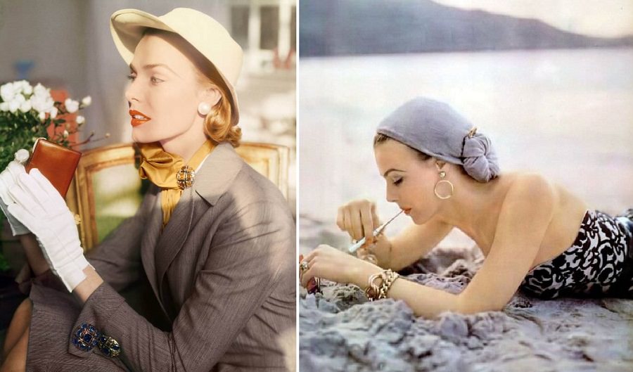 Glamorous Fashion Photos of Lillian Marcuson Rekas from the 1950s