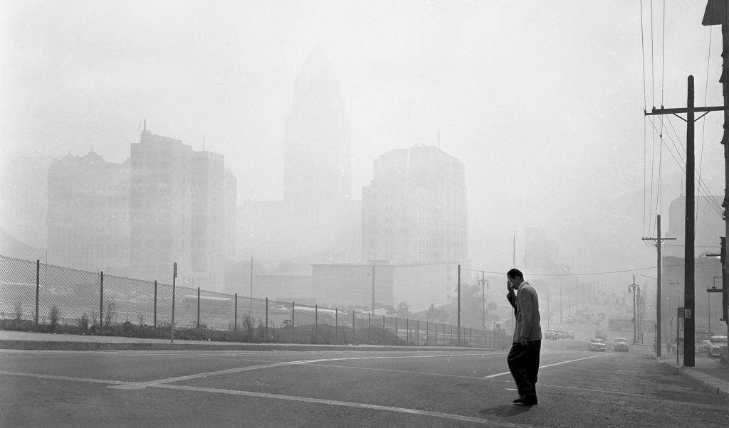 Smoggy Los Angeles: Historical Photos What L.A. looked like before the ...