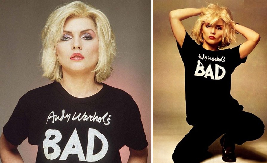 Debbie Harry Wearing Andy Warhol's Bad T-Shirt, 1979