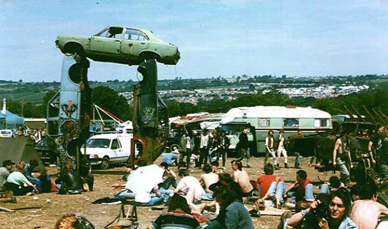 The Bizarre Artworks from Scrapped Cars by the Mutoid Waste Company ...