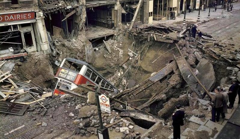 London During the Blitz Through the Lens of American photographer ...