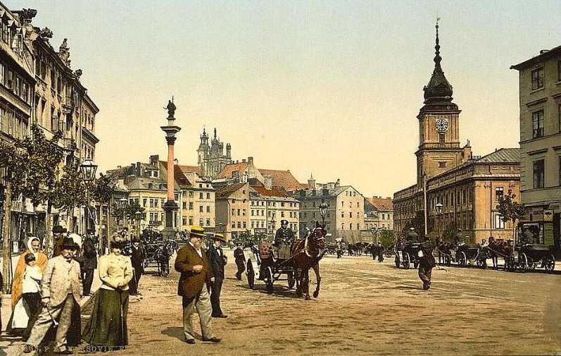 Stunning Photochrome Photos of Warsaw in the late-19th Century