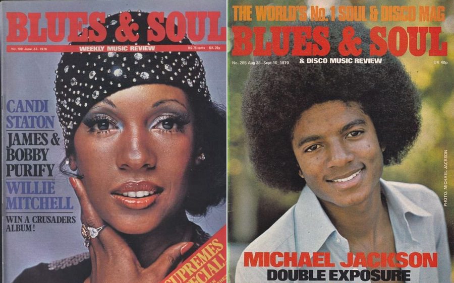 Cover Photos of the Blues & Soul Magazine from the 1970s