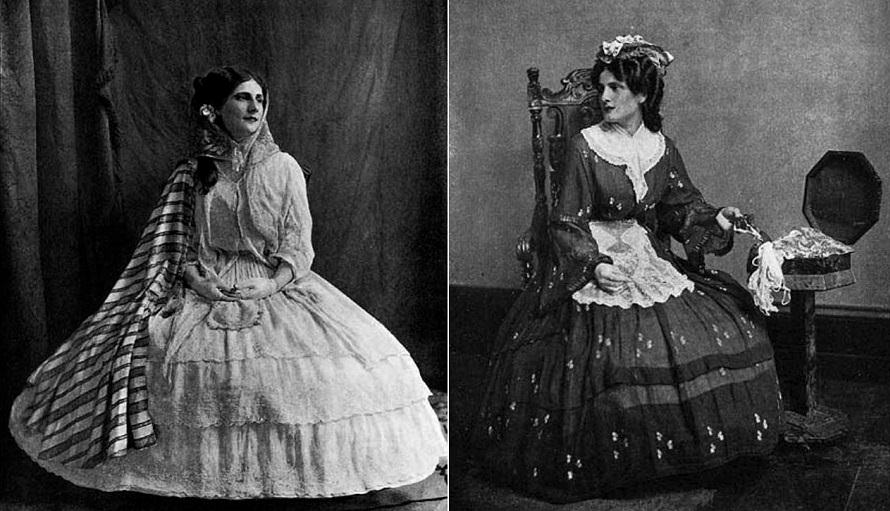 People Wearing Old English Costumes from 1450 to 1870s