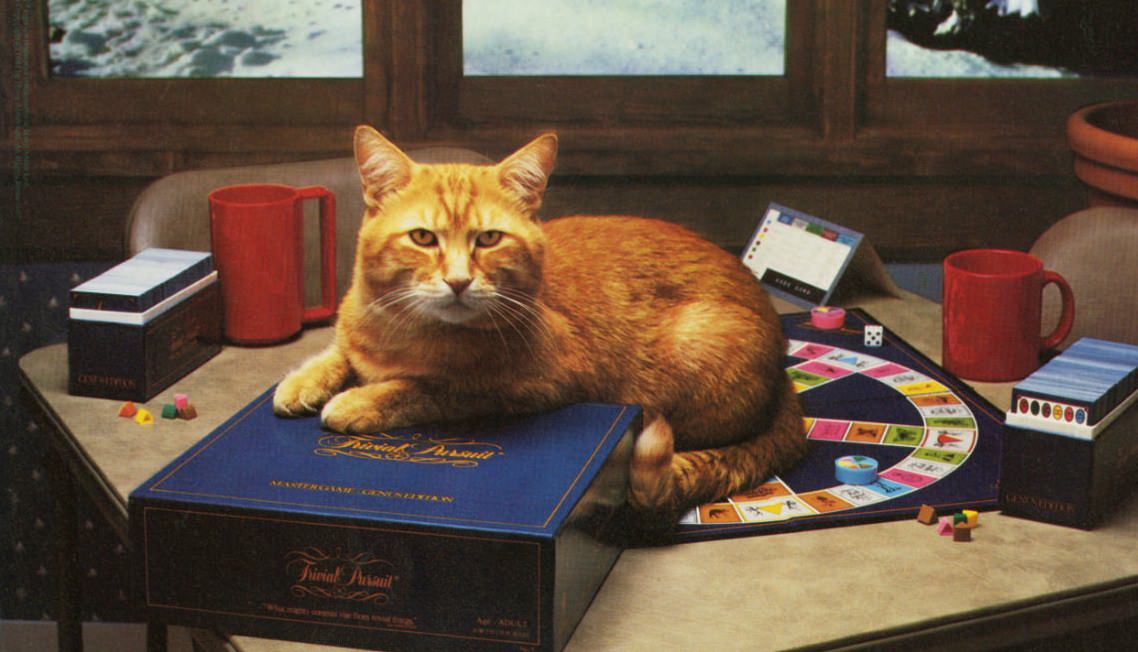 The 1986 Morris Calendar featuring the World's Most Finicky Cat