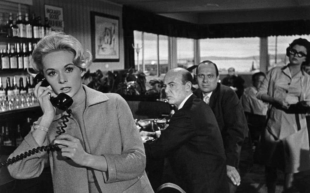 Stunning Stills and Portraits of Alfred Hitchcock Posing with Birds ...