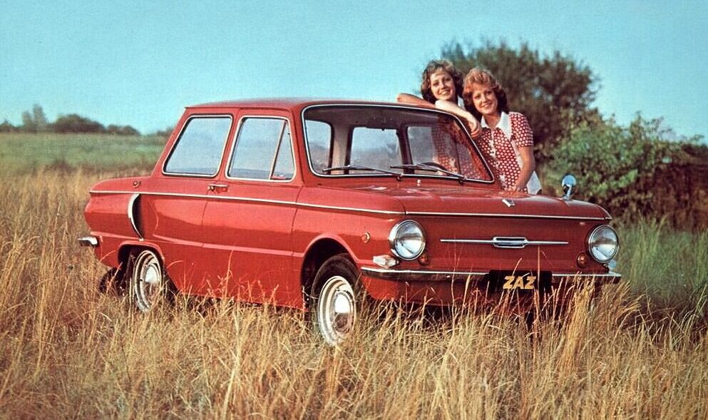 Stunning Vintage Advertisements of Soviet Cars from the 1970s and 1980s