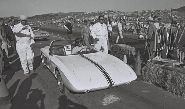 Ford Mustang I at the 1962 Pacific Grand Prix