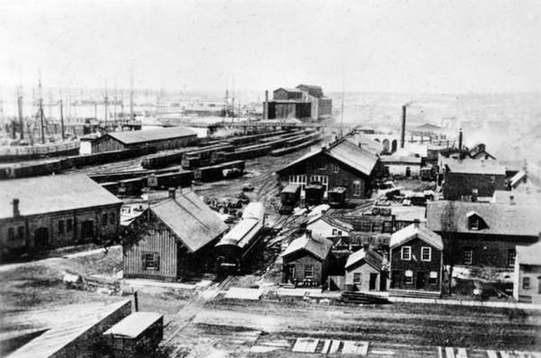 Historical Photos of Milwaukee in the 1850s and 1860s
