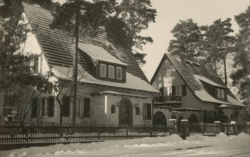 A beautiful House in Berlin in the 1940s