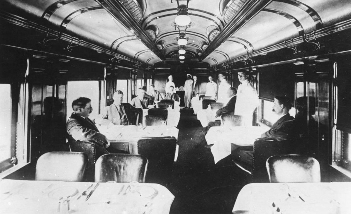 What Train Travel looked like in the 1910s