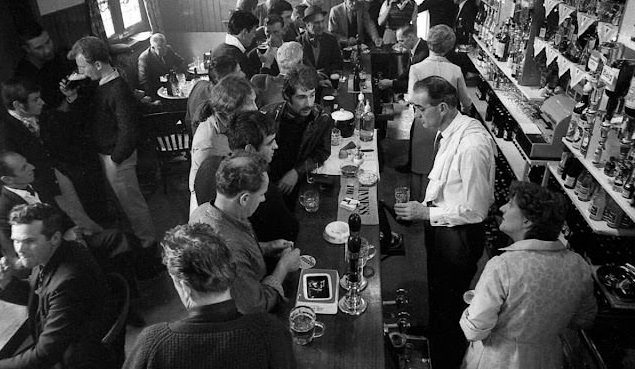 A Pint and A Smile: Daily Life at The Engineer Pub, Leiston, Suffolk, 1966