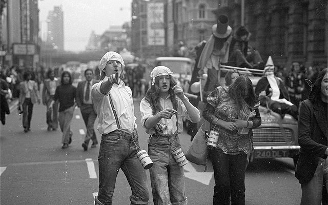 The Manchester Rag Day Parade of 1974 in Vintage Photos